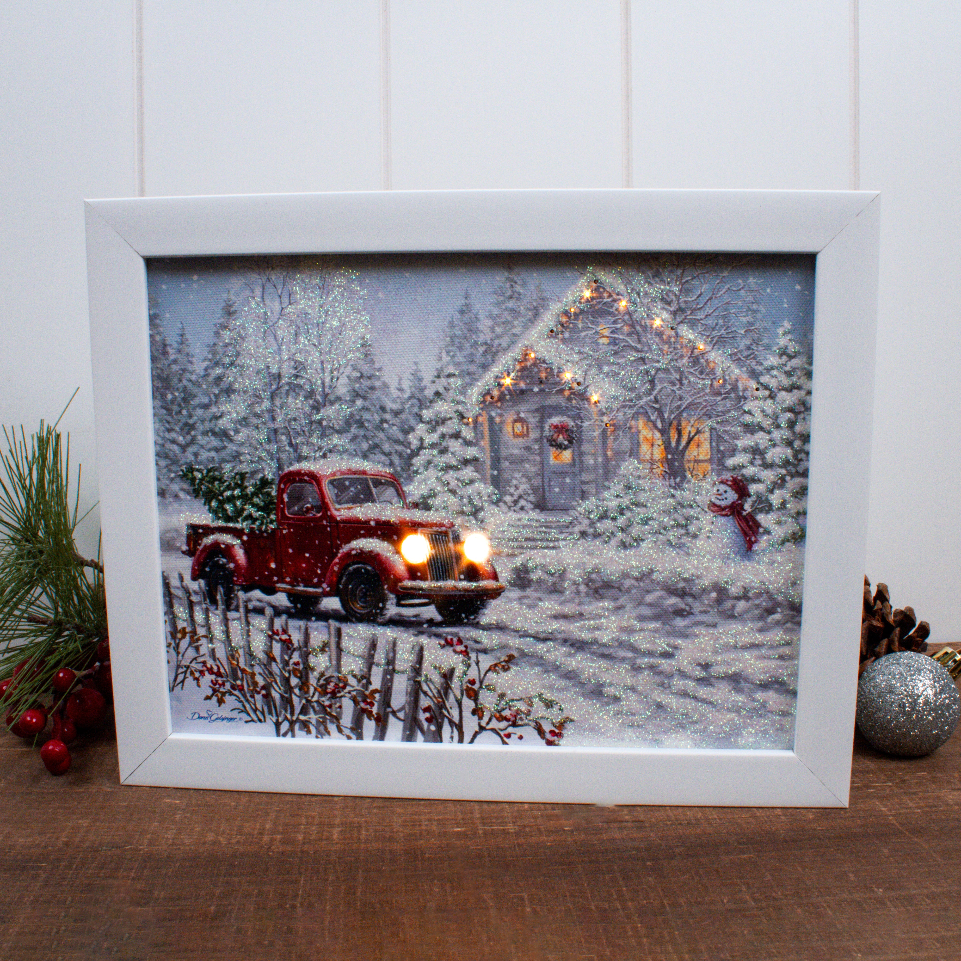 Special Delivery Lighted Shadow Box – TrueFaithArt
