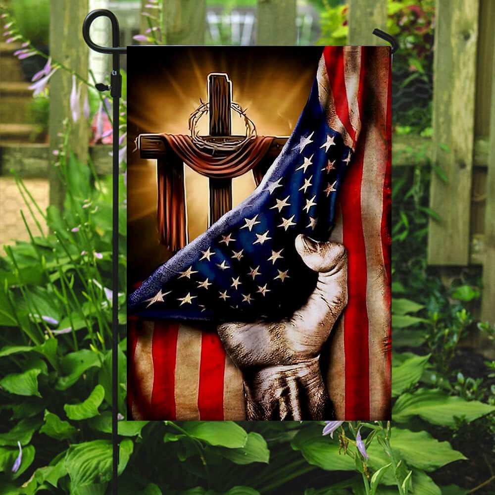 Christian Garden Flags, Christian Cross - Jesus Flag, Christian House ...